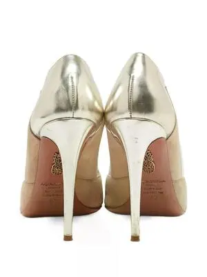 AQUAZZURA Suede High Stiletto Heel Pumps