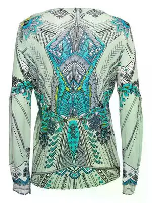 Roberto Cavalli Floral-print Top