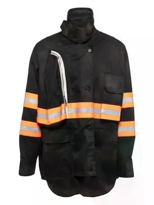Calvin Klein Reflective-stripe Cotton Jacket