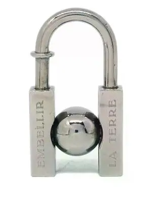 Hermès Pre-owned 2001 Earth Cadena Padlock - Silver