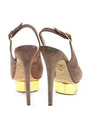 CHARLOTTE OLYMPIA 150mm Slingback Pumps