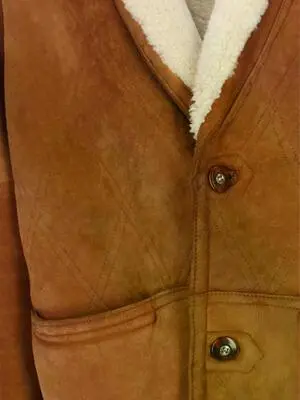 A.N.G.E.L.O. VINTAGE CULT 1980s Leather Shearling Coat