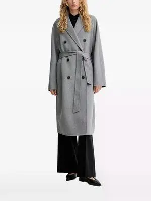 Marc O'polo Double-breasted Belted Coat