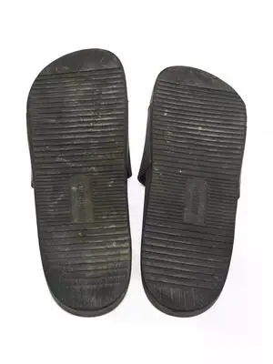 Axel Arigato Logo-print Slides - Black