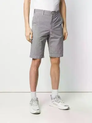 Comme Des Garçons Gingham Checked Tailored Shorts