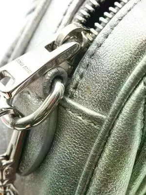 Miu Miu 2010s Matelassé-effect Shoulder Bag