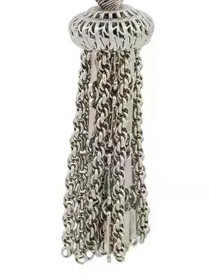 MONET 1970's Chain Tassel Necklace