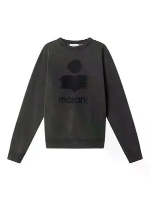 MARANT Mikoy Logo-print Sweatshirt - Grey