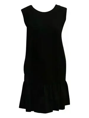 MSGM Ruffled-hem Mini Dress