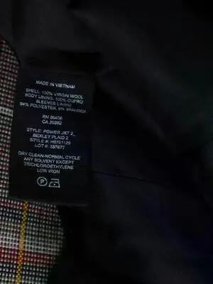 Theory Plaid Single-breasted Blazer
