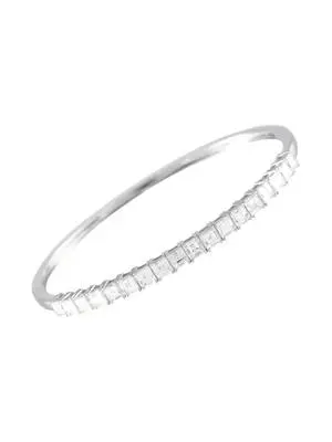 LB EXCLUSIVE 18k White Gold Diamond Bracelet - Silver