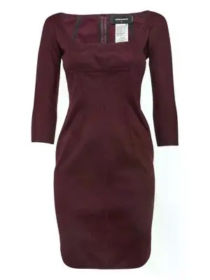 Dsquared2 Square-neck Mini Dress