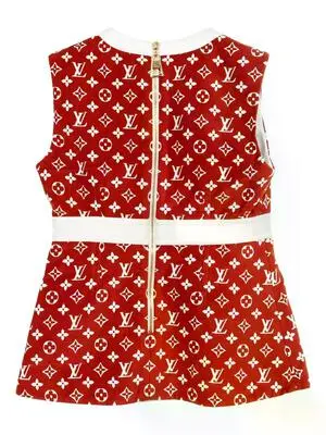 LOUIS VUITTON Monogram-pattern Top