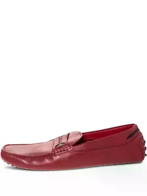 TOD'S Leather Loafers With Gommino Sole