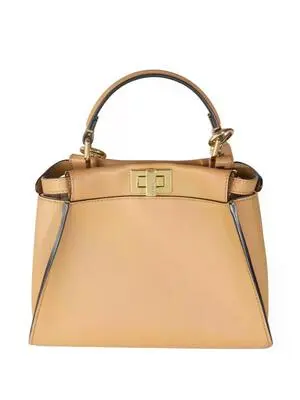 Fendi Peekaboo Shoulder Bag - Neutrals