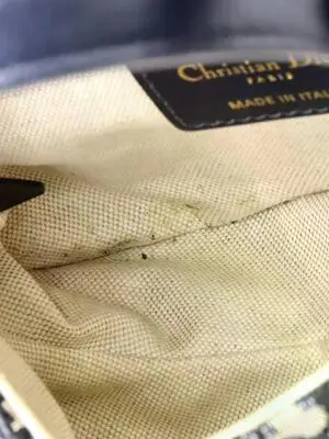 Dior Saddle Handbag Oblique Canvas Mini Shoulder Bag