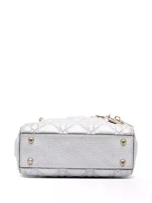 Dior 2017 Mini Lady Satchel - Silver
