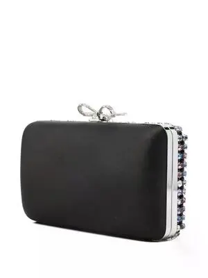 SELF-PORTRAIT Chainmail Crystal-embellished Mini Clutch