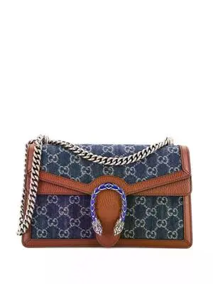 Gucci Dionysus Gg Denim Small Shoulder Bag
