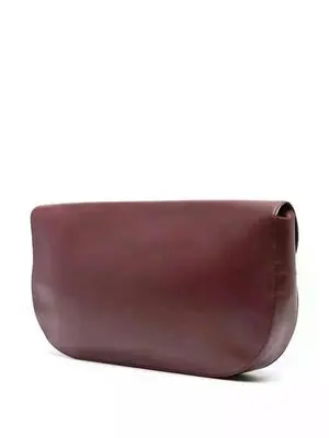 Cartier 1990s Logo-embossed Flap Clutch