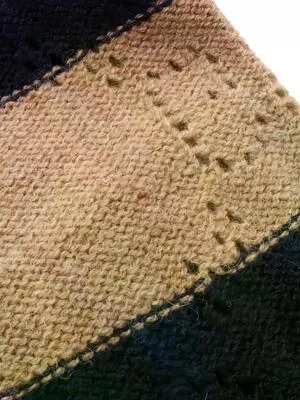 Gucci Gg-pattern Striped Knit Sweater