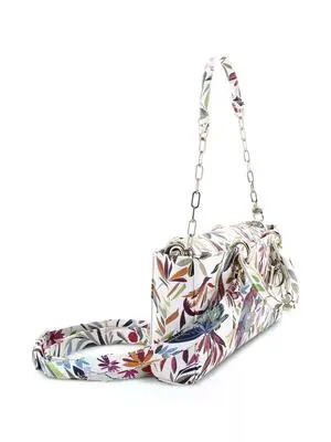 Dior Lady D-joy Printed Leather Medium Satchel - Multicolour