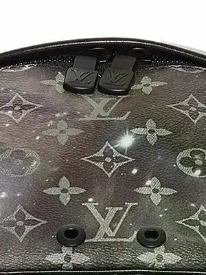 LOUIS VUITTON Monogram Galaxy Discovery Belt Bag - Black