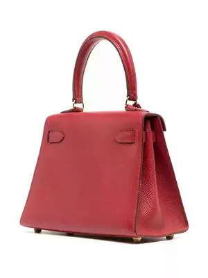 Hermès 2011 Kelly 20 Two-way Handbag - Red