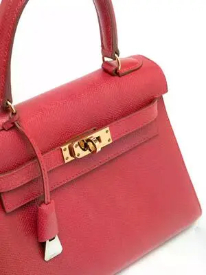 Hermès 2011 Kelly 20 Two-way Handbag - Red