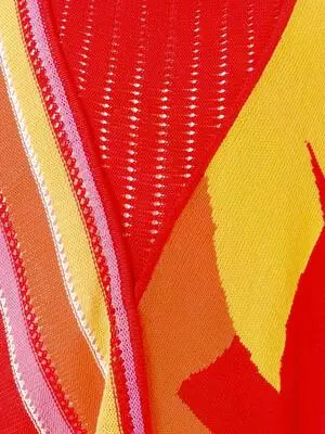 KANSAI YAMAMOTO 1980s Striped Patterned Poncho