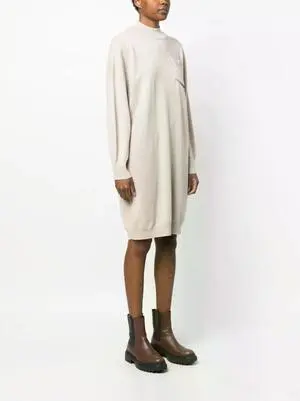 Brunello Cucinelli Stud-detail Cashmere Knitted Dress
