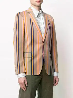 WALTER VAN BEIRENDONCK Sharp Stripe-print Blazer