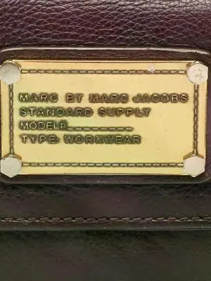 Marc Jacobs Pre-owned Marc Leather Continental Wallet - Red
