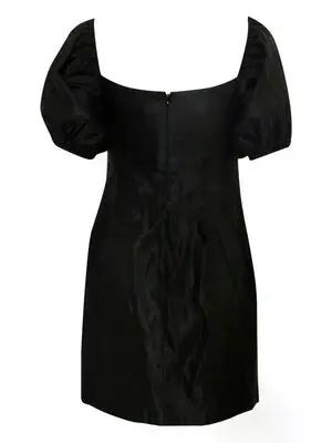 Caroline Constas Puff-sleeve Cut-out Dress
