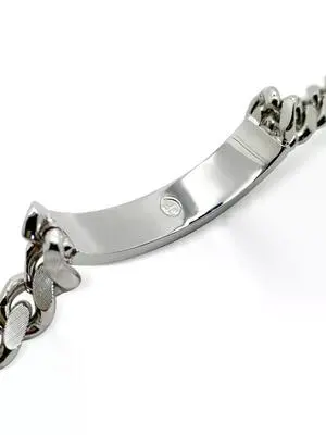 Dior 2000s Chunky-logo Id Bracelet