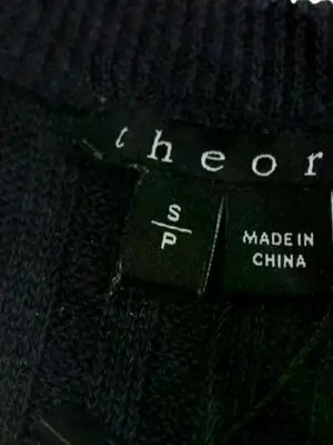 Theory Ribbed Knit Sleeveless Top