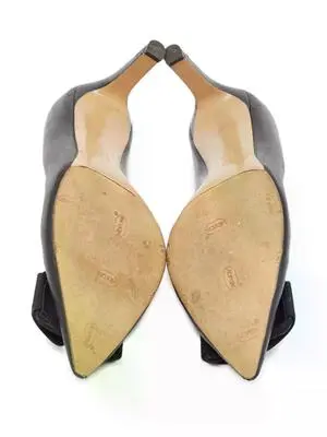 FERRAGAMO 80mm Vara Bow Pumps