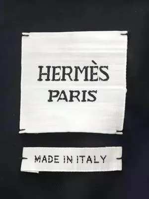 Hermès Embroidered Smocked Jacket