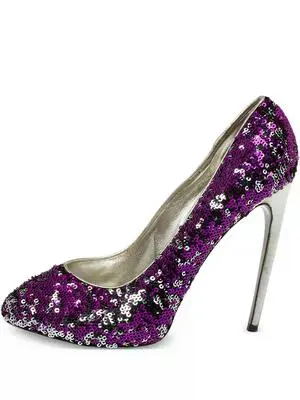 Sequined Pumps