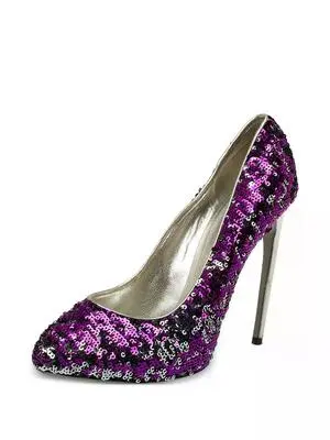 Dolce & Gabbana 130mm Sequin-embellished Stiletto Pumps