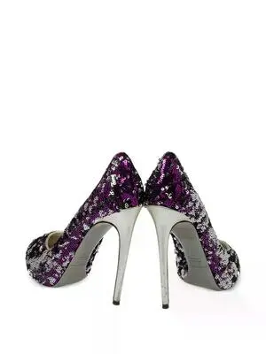Dolce & Gabbana 130mm Sequin-embellished Stiletto Pumps