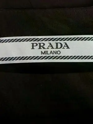 Prada Embellished Silk Blouse