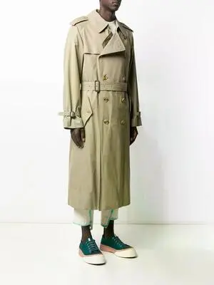 Burberry 1990s Long Trench Coat