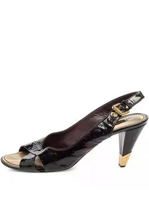 Louis Vuitton Mid Heel Sandals For Women