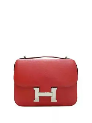 Hermès Epsom Constance 18 Crossbody Bag - Red