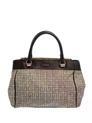 Givenchy Monogram Canvas Tote Bag