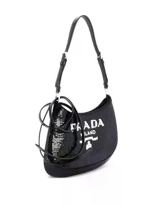 Prada Cleo Sequins Small Shoulder Bag