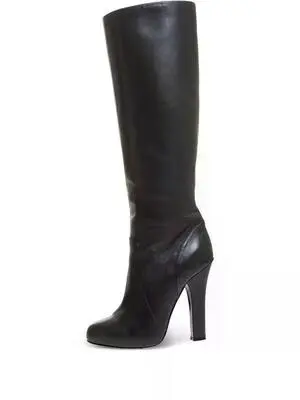 Dolce & Gabbana 120mm Leather Knee-high Boots