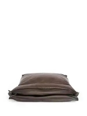 Loewe Flamenco Leather Clutch Bag - Brown