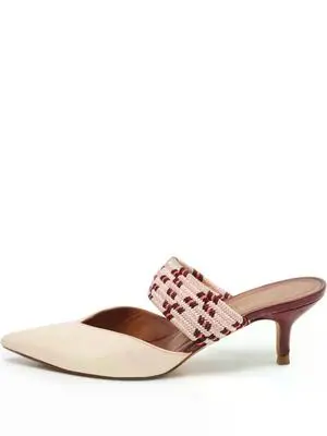 MALONE SOULIERS 60mm Maisie Mules - Neutrals
